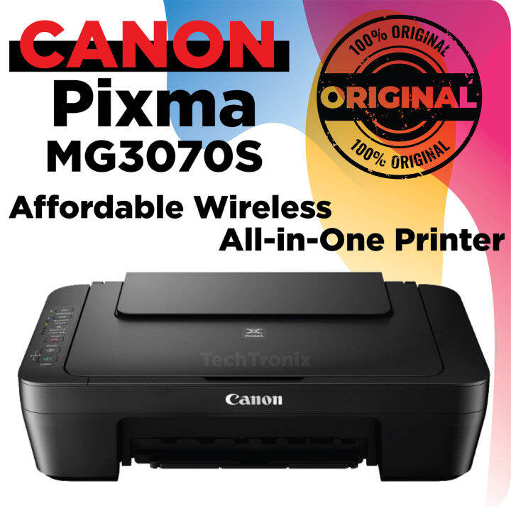 Canon MG3070S Compact Wireless All-in-One Printer | Lazada PH