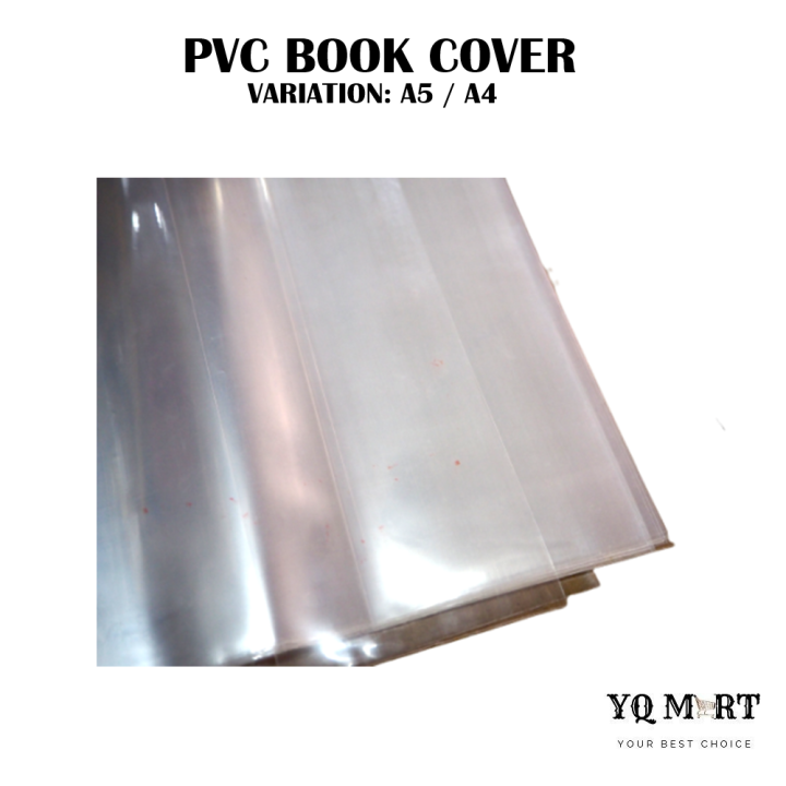 PVC Book Cover/Book Wrapper/Pembalut Buku | Lazada