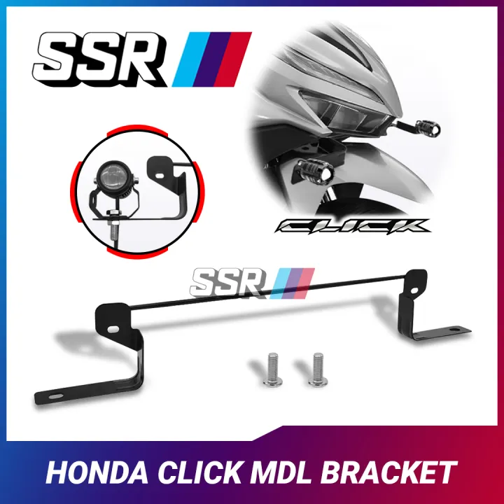 Honda Click 150 / 125i Mini Driving Light Bracket Heavy Duty Alloy ...