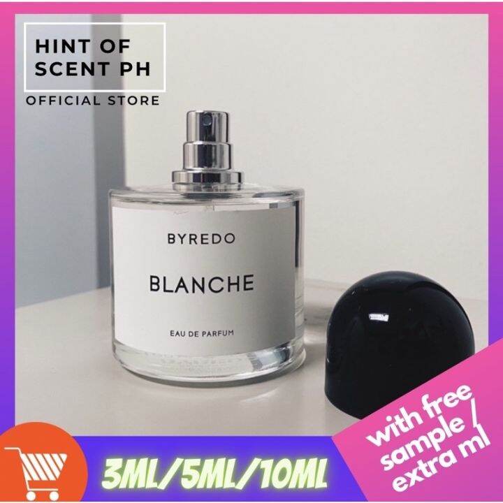 Genuine Blanche - Byredo Floral Aldehyde fragrance for WOMEN in 3ml/5ml ...