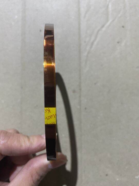 Băng dính chịu nhiệt PET, màu đồng, 10mm*33m*60u | Lazada.vn