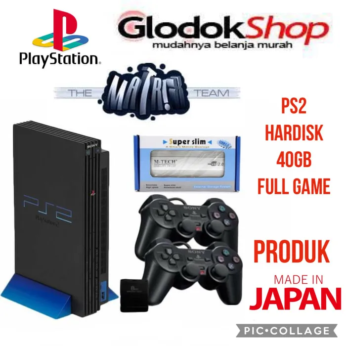 Mesin Ps2 Hdd 40Gb External Matrix | Lazada Indonesia