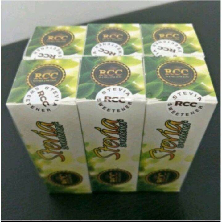 6 Botol Stevia Rcc Worldwide Exp Jun 2024 (member's price) | Lazada