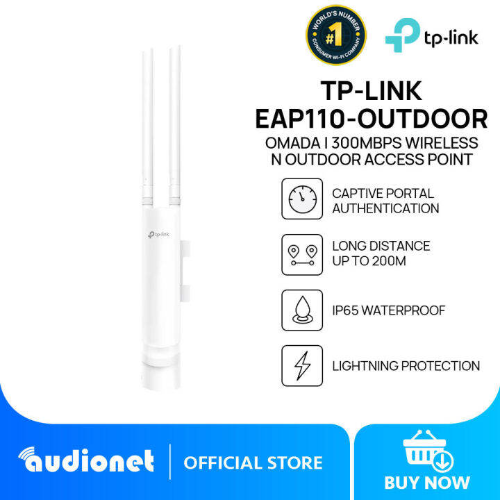 TP-Link Omada EAP110-Outdoor 300Mbps Wireless N Outdoor Access Point ...