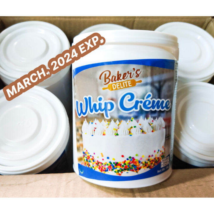 Bakers Delite/ Bakers Delight Whip Creme Whipping Cream (1kg x 6/box ...