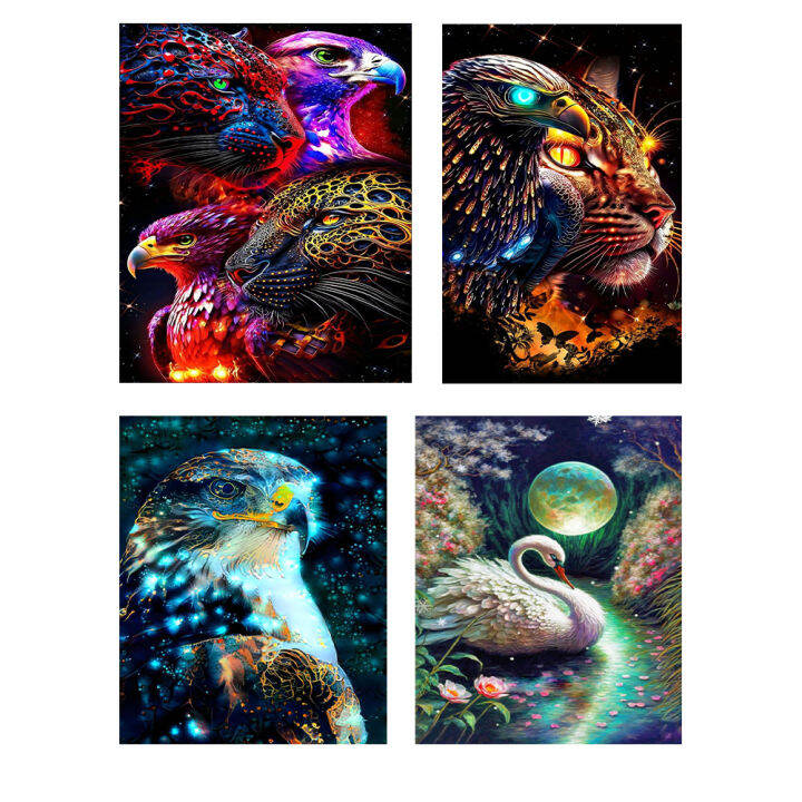 [COD Hot] ชุดงานปักครอสติชงานปักรูปสัตว์11CT ด้ายฝ้ายเป็นมิตรกับ ...