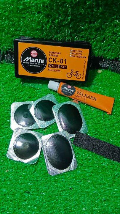 NEW BICYCLE PATCH KIT MARUNI IN SET | Lazada PH