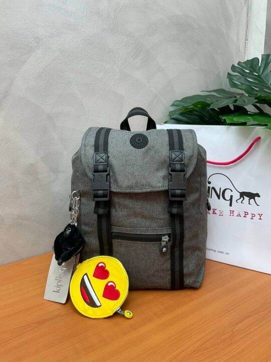 กระเป๋าเป้ ใบใหญ่ Kipling Emoji Plus Backpack Bag รุ่น K70081 - Limited edition emoji - กระเป๋า ...