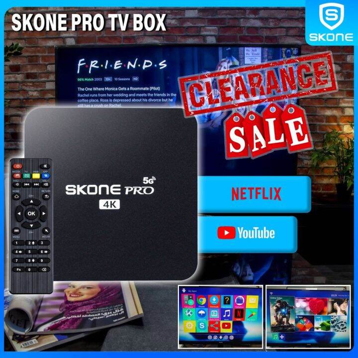 GHY-Smart Box Android TV Box 10.1 OS Latest KD S905W 4K 2.4GHz WIFI ...