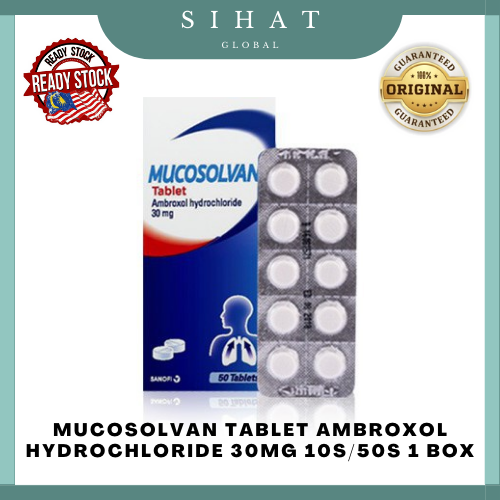 Mucosolvan Tablet 30mg 10's | Lazada