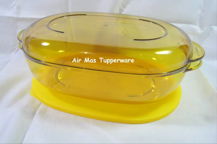 Microwave Oval Stack Cooker Tupperware tempat makan | Lazada Indonesia