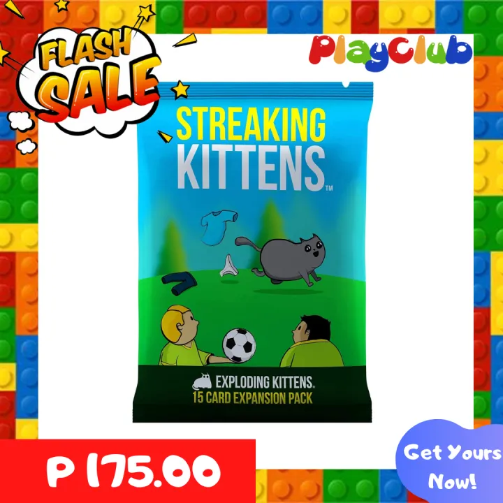 Streaking Kittens Expansion Set - Ridiculous Russian Roulette Card Game ...