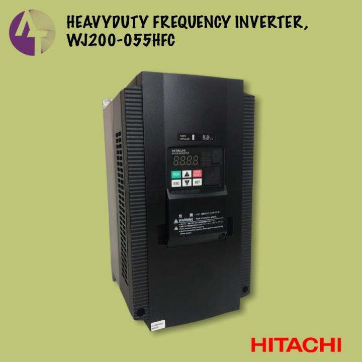 Hitachi Heavy Duty Frequency Inverter WJ200-055HFC | Lazada