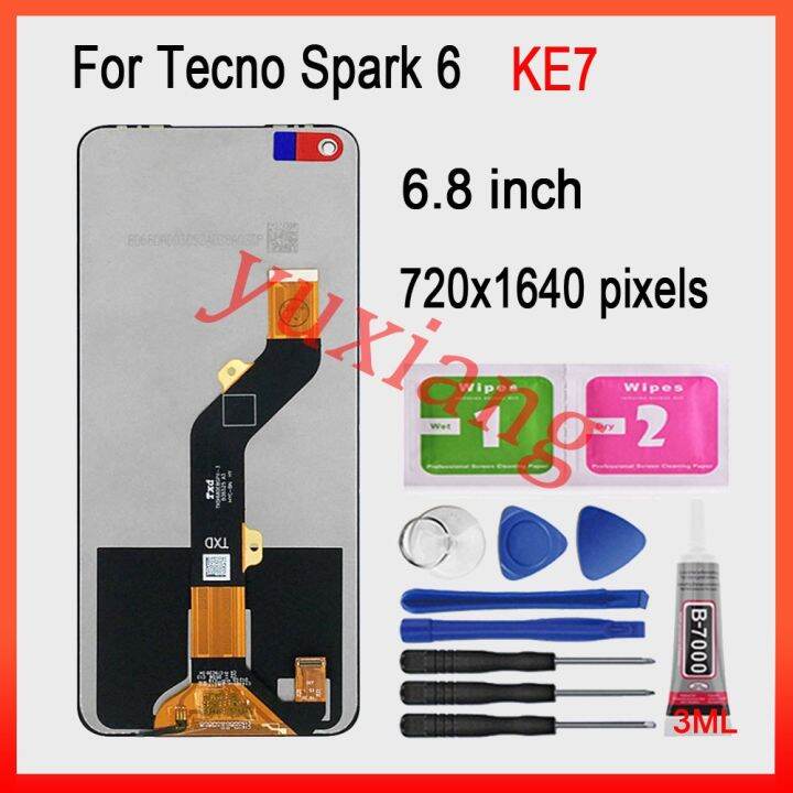 LCD For Tecno Pova 2 3 Neo Pop 4 lite 5 Camon 16 17P Pro 18 18 P Spark 4 5 6 6 Go 7 7T 8C LCD ...