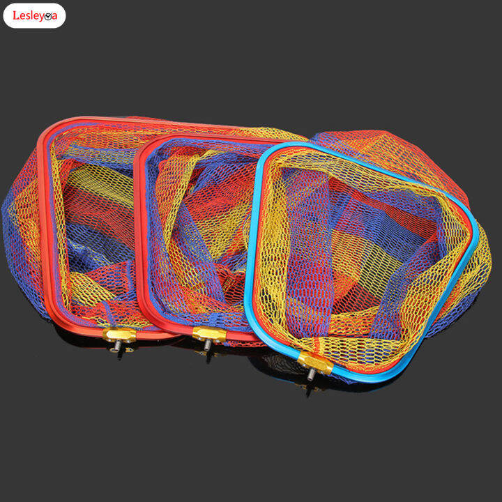 LesleyCa LesleyCa Fishing Nets Fishing Gear Stainless Steel Fishing Net ...