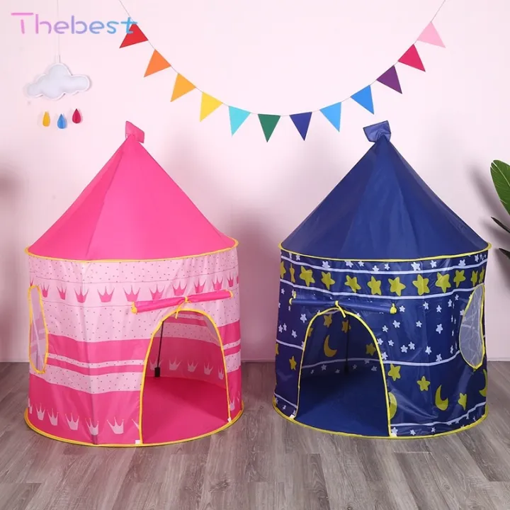 Thebest Portable Folding Home Camping Kids Tent Castle Cubby House ...