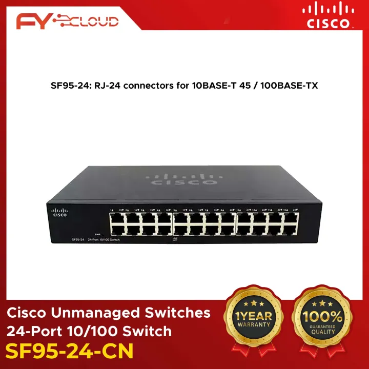 Cisco Switch | SF95-24-CN | Cisco Small Business SF95-24 | switch | 24 ...