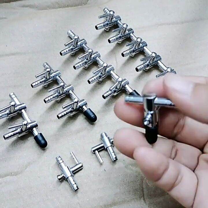 elegantstunning Stainless Steel Aquarium Tank Air Pump Air Flow ...