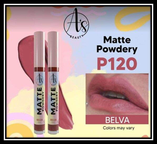 Matte Powdery Lipsticks by A's Beauty Cosmetics | Lazada PH
