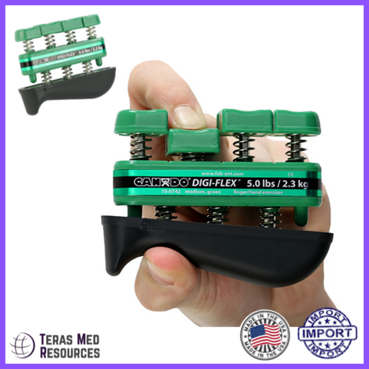 DIGI-FLEX® THERAPY HAND FINGER FOREARM EXERCISERS STRENGTH (MEDIUM SIZE) | Lazada
