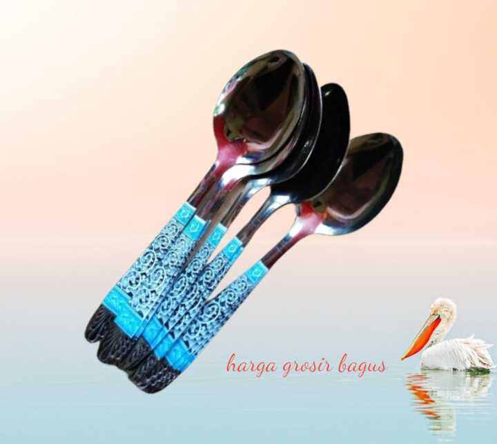Sendok Makan Motif Batik Isi 12PCS | Lazada Indonesia