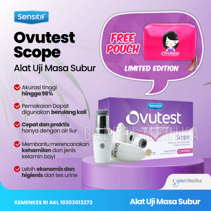 Ovutest Scope - Alat Uji Masa Subur / Tes Kesuburan Ovulasai Wanita ...