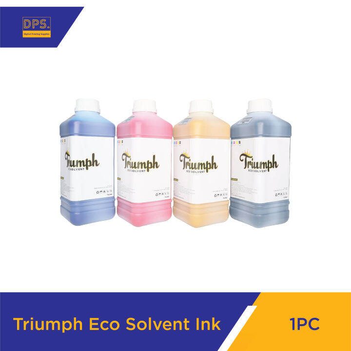 DPS Triumph Eco Solvent Ink CMYK (EPSON DX5 l DX7 l DX11 l XP600 l ...