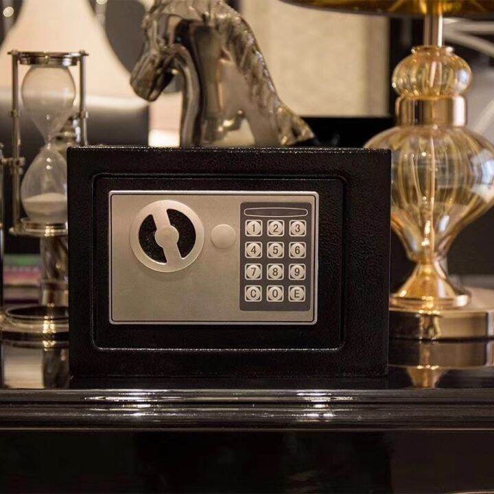 Solid Steel Electronic Safety Box With Digital Keypad Lock Strongbox ...