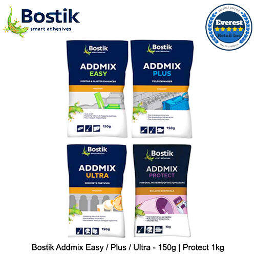 Bostik Addmix Easy Mortar and Plaster Enhancer / Addmix Plus Yield ...