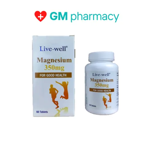 Live-Well Magnesium 350mg 60s | Lazada