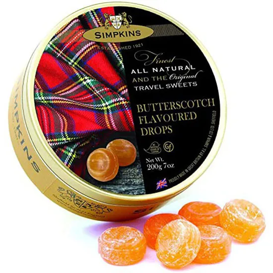 Simpkins Butterscotch Flavoured Drops 200g from ENGLAND | Lazada PH