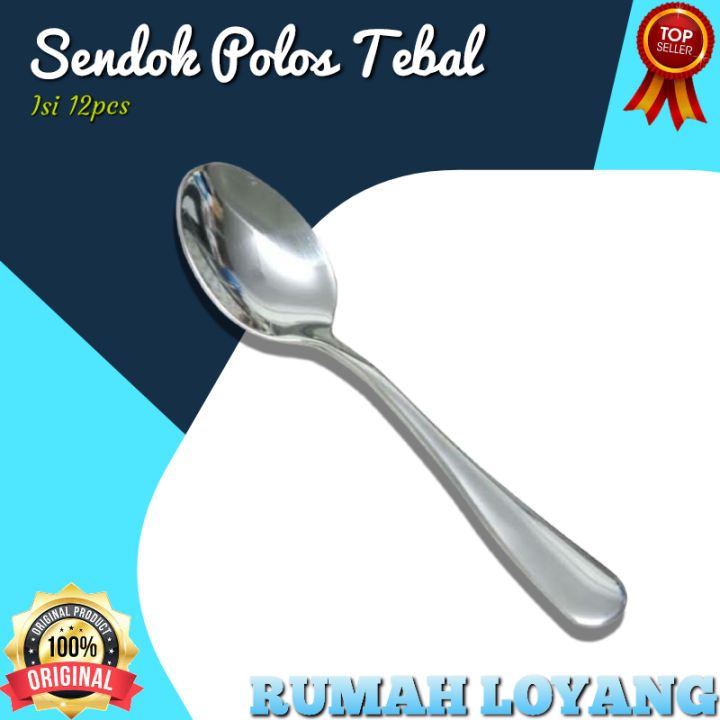 Sendok Makan Polos Tebal Simple dan Elegan | Lazada Indonesia