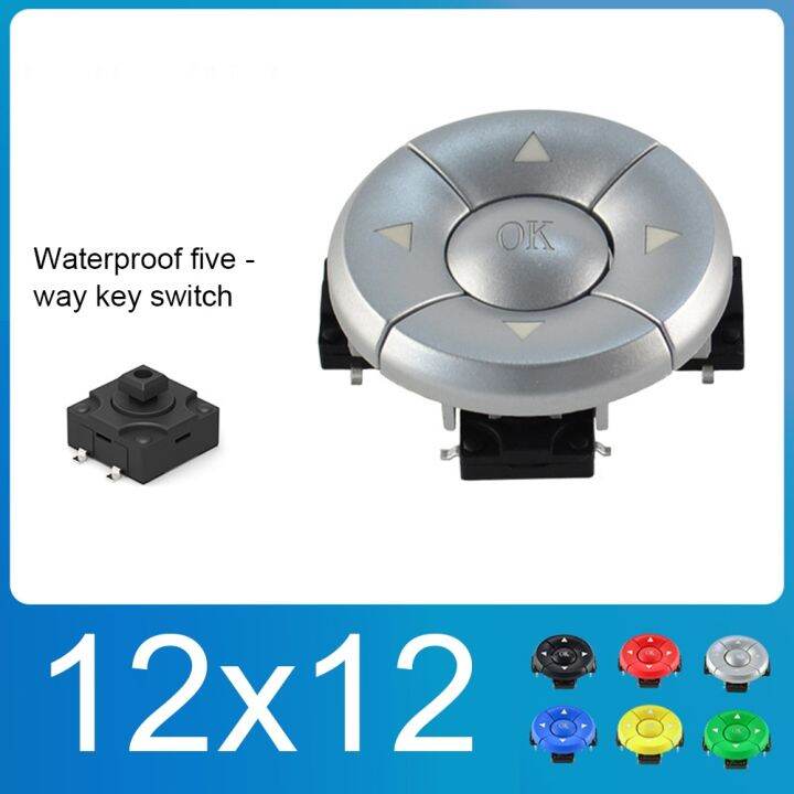 Waterproof 5 Way Direction Combination Light Touch Key Switch Reset ...