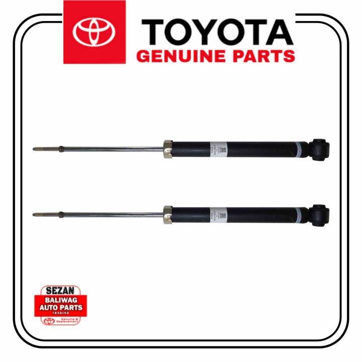 ORIGINAL TOYOTA SHOCK ABSORBER REAR SET YARIS VIOS 2013-2016 48530 ...