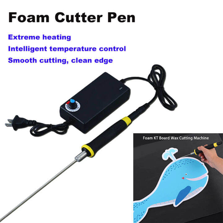 [With Free Adjustable Adapter] Styro Foam Electric Styrofoam Cutter Hot ...