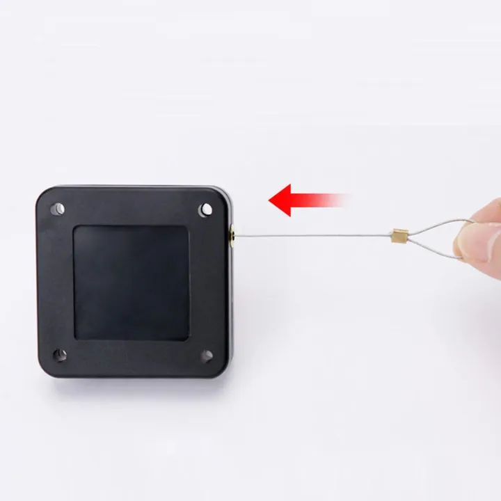 acituna Multifunctial Automatic Sensor Door Closer W/ Steel Drawstring ...