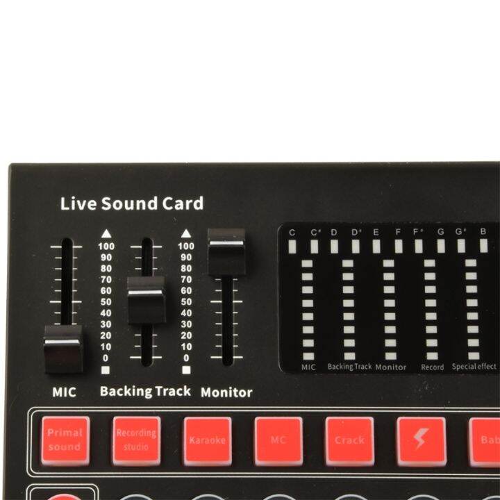 28EA M9 Sound Card Microphone Sound Mixer Sound Card Audio Mixing ...