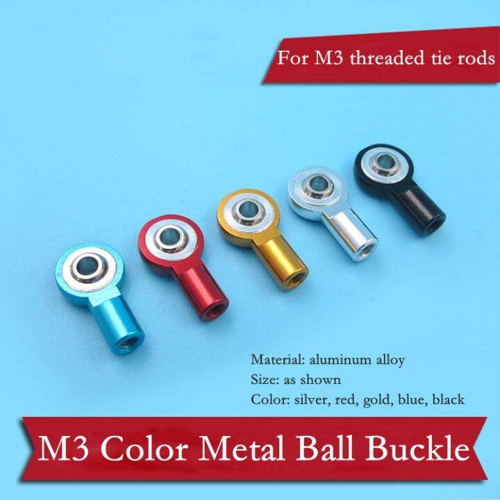 RC รุ่น M3 Tie Rod โลหะหัวบอลหัวเข็มขัด Fisheye Joint Rocker Arm Multi ...