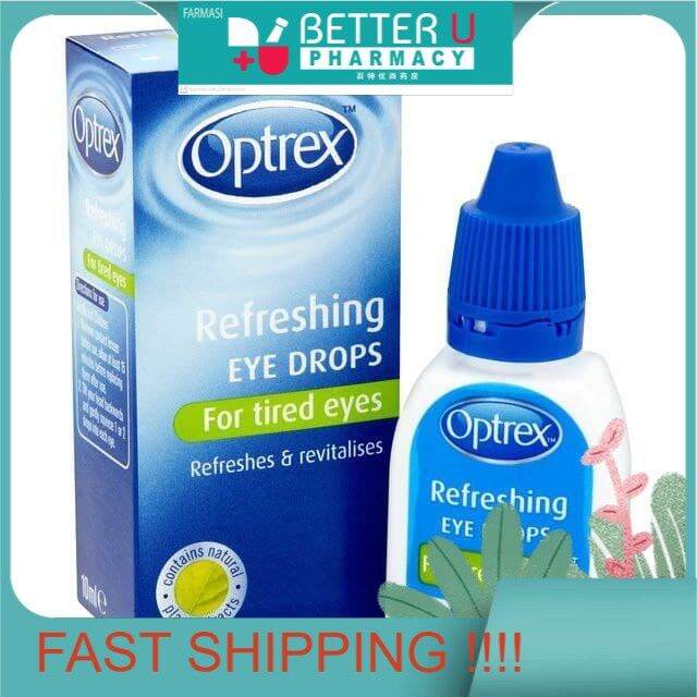 OPTREX REFRESHING EYE DROP 10ml [EXP 12/2022] | Lazada