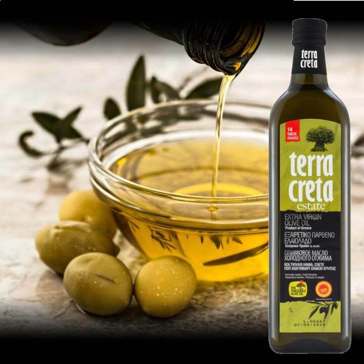 terra creta estate Extra Virgin Olive Oil, PDO, 500ml | Lazada