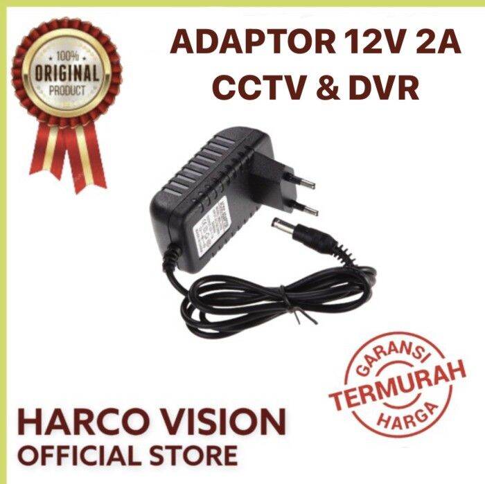 ADAPTOR CCTV 12V-2A / LED ADAPTOR 12 VOLT 2 AMPER DVR CAMERA CCTV ...