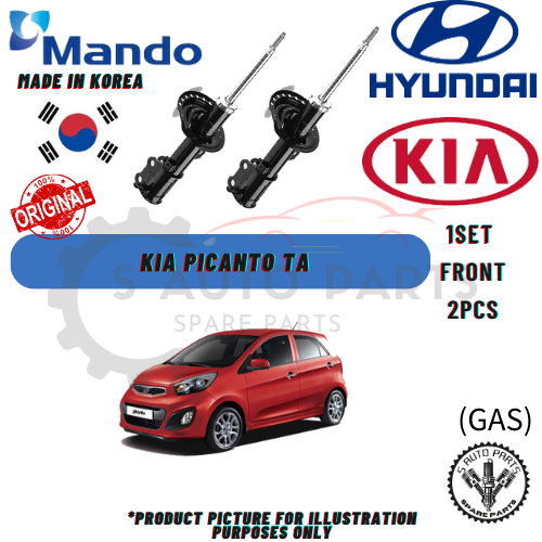 KIA PICANTO TA (FRONT 2PCS)100% ORIGINAL (KOREA BRAND IMPORTED) MANDO ...