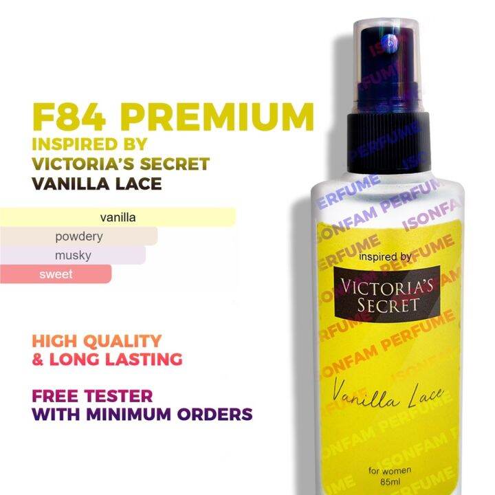 Isonfam F84 Vs Vanilla Lace Scent Perfume Collection Oilbase 85ml