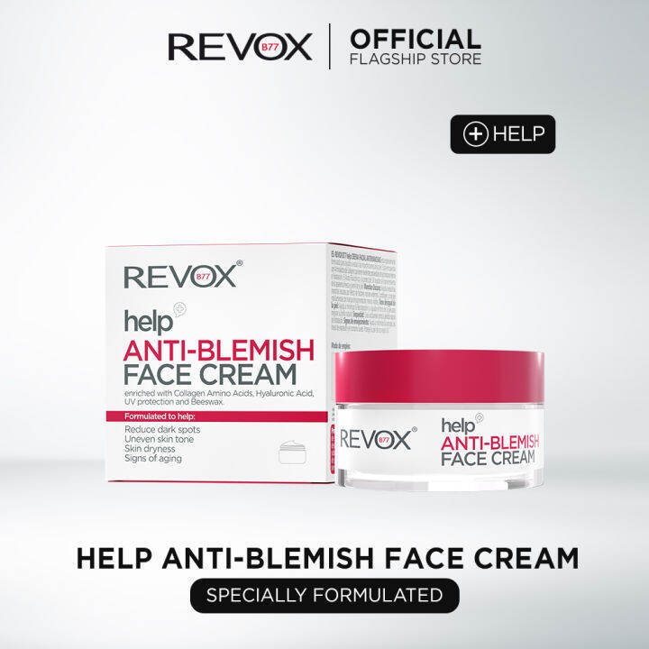 REVOX B77 Help Anti-Blemish Face Cream 50ml | Lazada PH