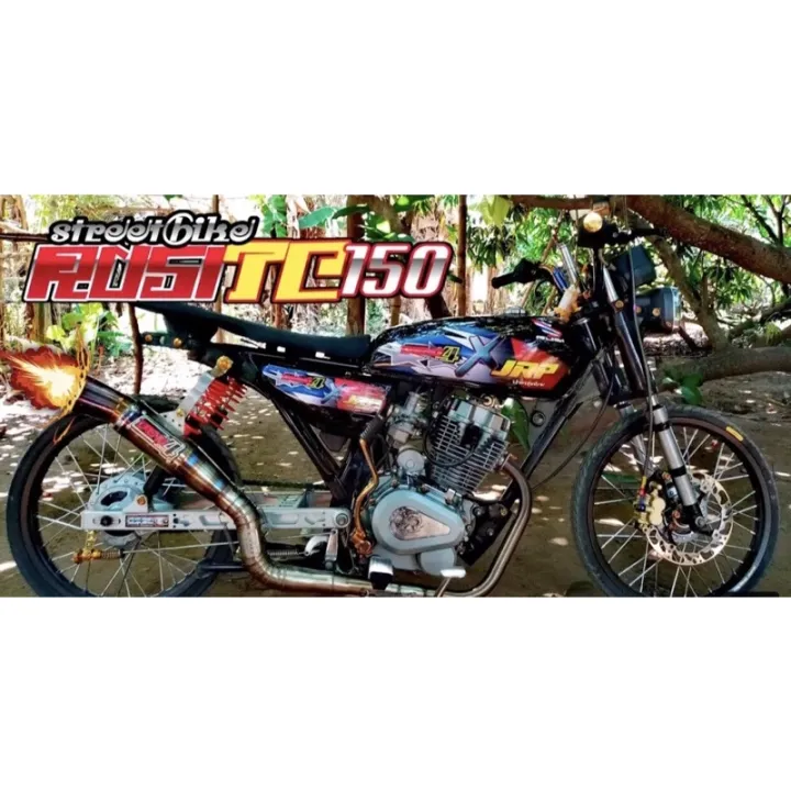 RUSI TC150 JRP X DAENG DECALS WITH FREE THAI STICKERS | Lazada PH