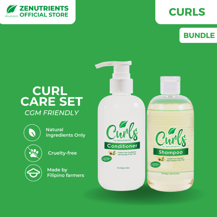 Curls by Zenutrients Curl Care Set (CGM Approved) | Lazada PH