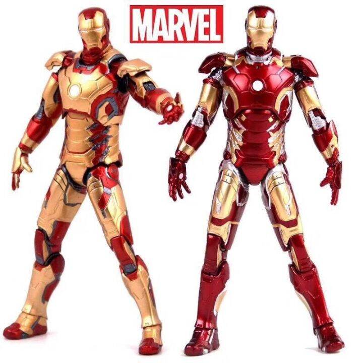 Ironman ไอรอนแมน ของเล่น ZD toys PVC Figure ฟิกเกอร์พีวีซี Iron Man Mark | Lazada.co.th