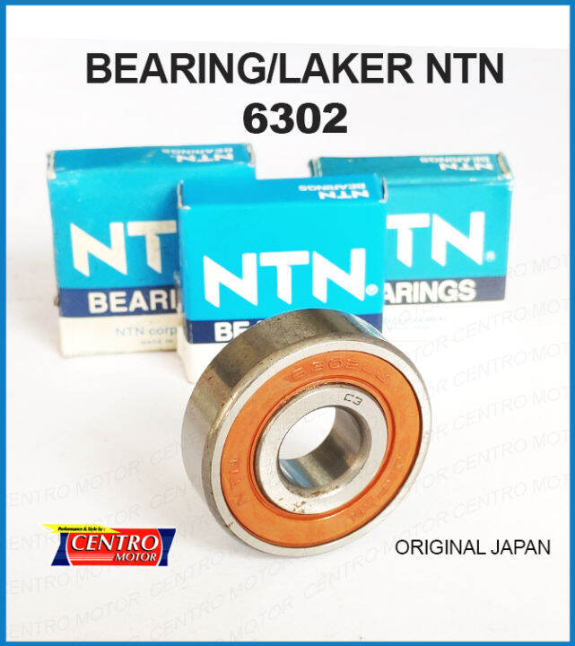 BEARING/LAKER 6302 NTN ORIGINAL JAPAN | Lazada Indonesia