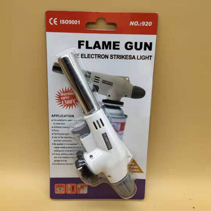 GEJ Outdoor BBQ kitchen baking igniter cassette air spray gun flame gun ...