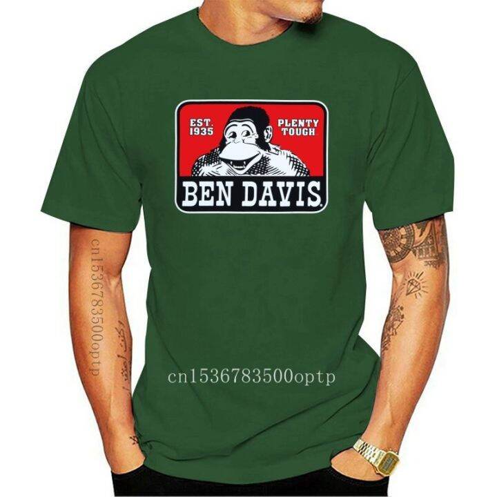 2022 Original Ben Davis Tshirt Vintage Logo White Workwear Since 1935 ...